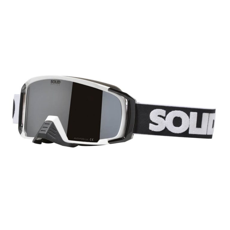 SOLID APOLLO GOGGLE - WHITE - SOLID Helmets