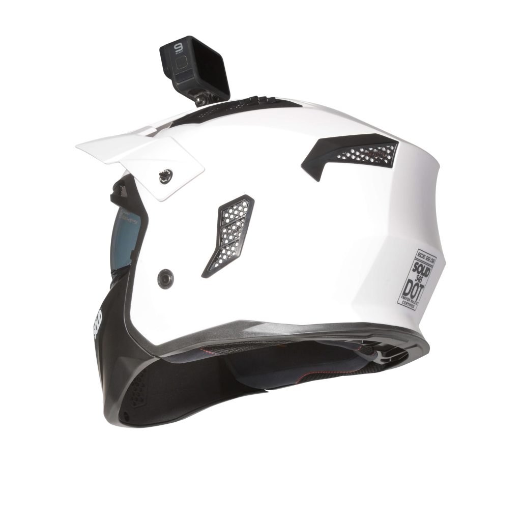 S46 Full-Face with a drop down tinted shield & removable chin-bar - SOLID Helmets
